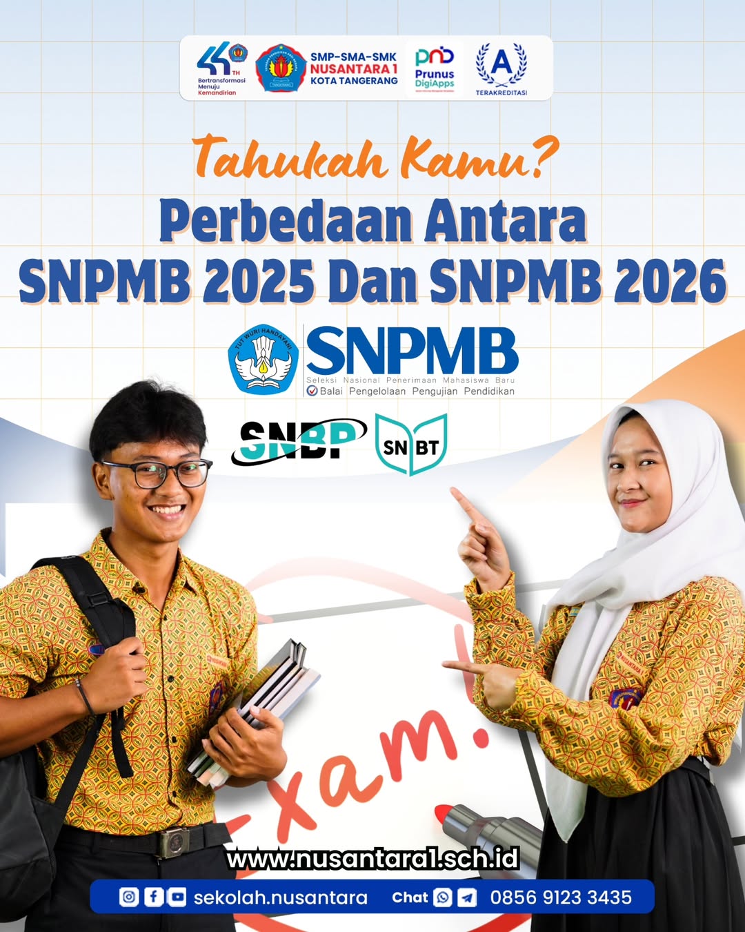 SNPMB 2026 Resmi Berbeda! Simak Perubahan dan Aturan Barunya – Sekolah ...